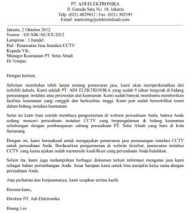 Jangan Salah! Ketahui Struktur Surat Penawaran Negosiasi yang Benar ...