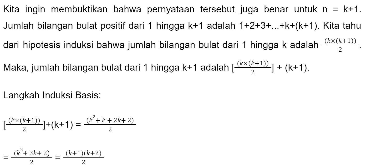 Induksi Matematika: Pengertian, Rumus, Langkah, serta Contohnya