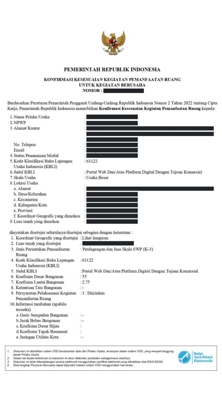 Apa itu PKKPR? Fungsi, Tahapan Pengurusan, hingga Contohnya