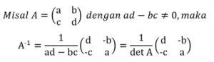 Rumus Matriks Invers, Sifat, Contoh Soal, dan Pembahasannya - Hotelier ...